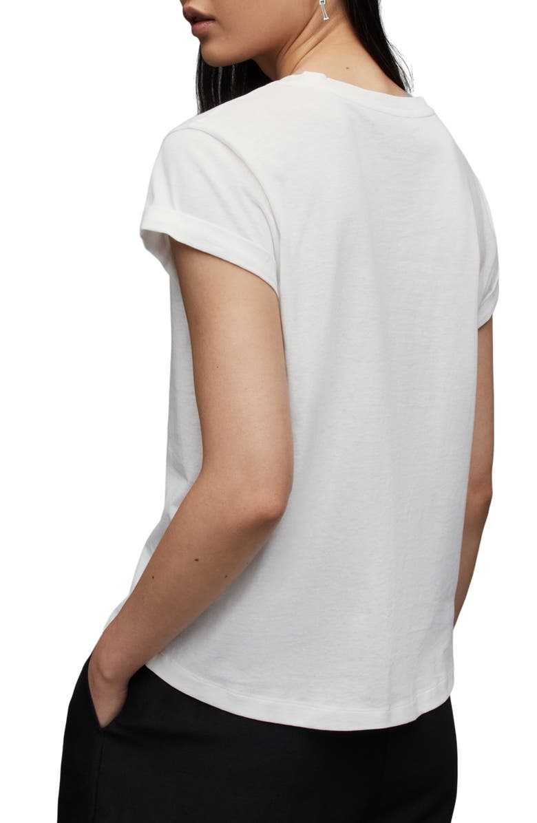 AllSaints Anna Sparkle Logo Cotton T-Shirt | Nordstromrack