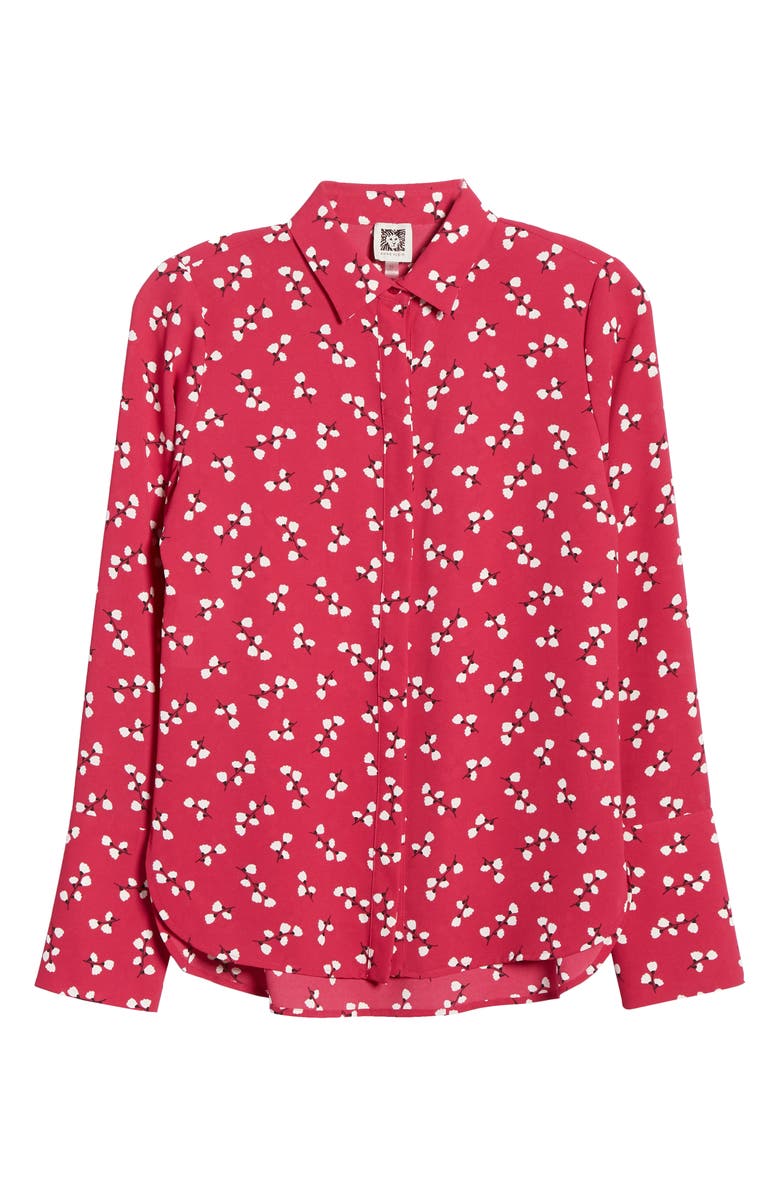 Anne Klein Albertine Floral Print Blouse | Nordstromrack