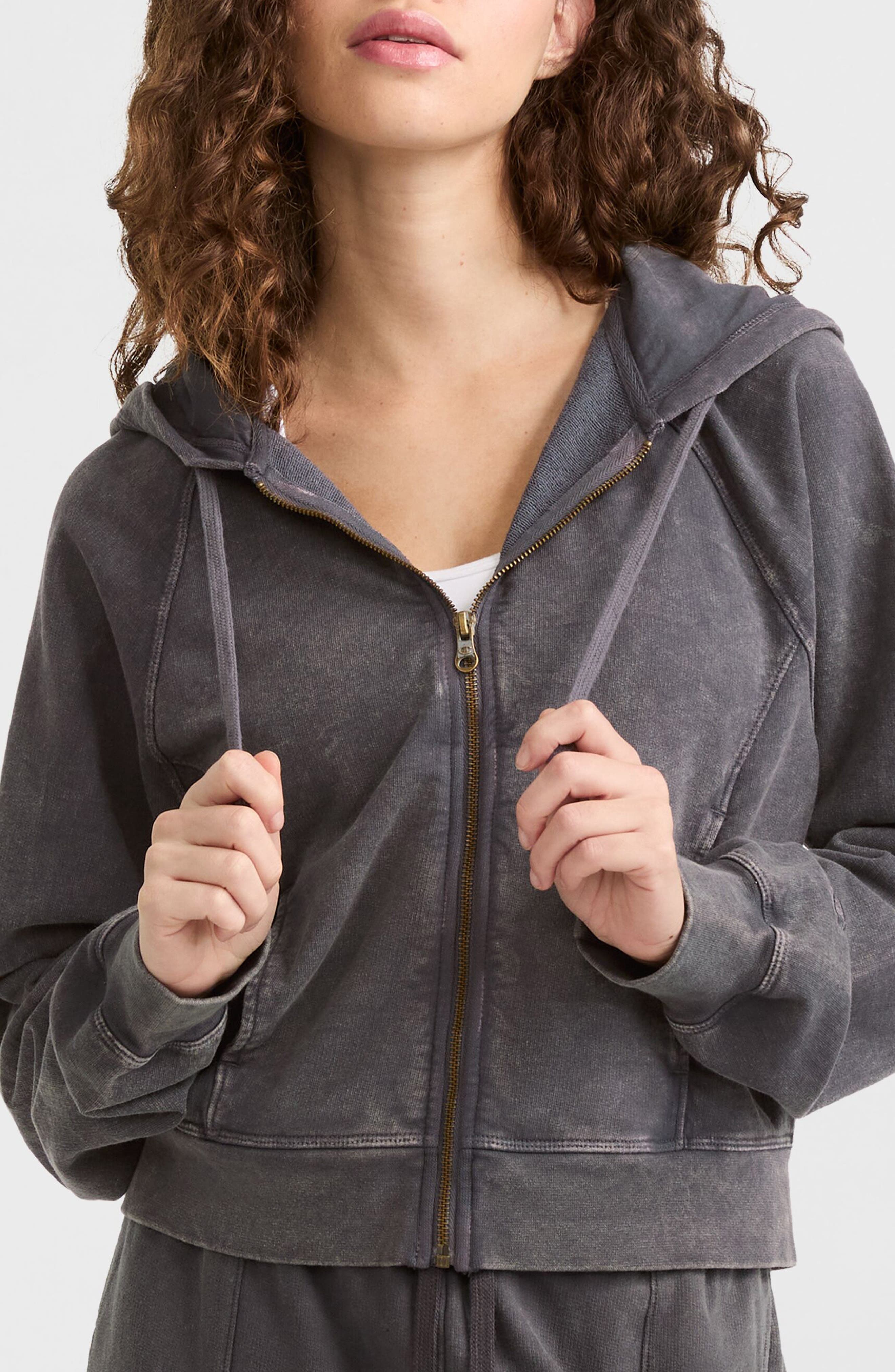 Champion Vintage Wash Full Zip Hoodie | Nordstromrack