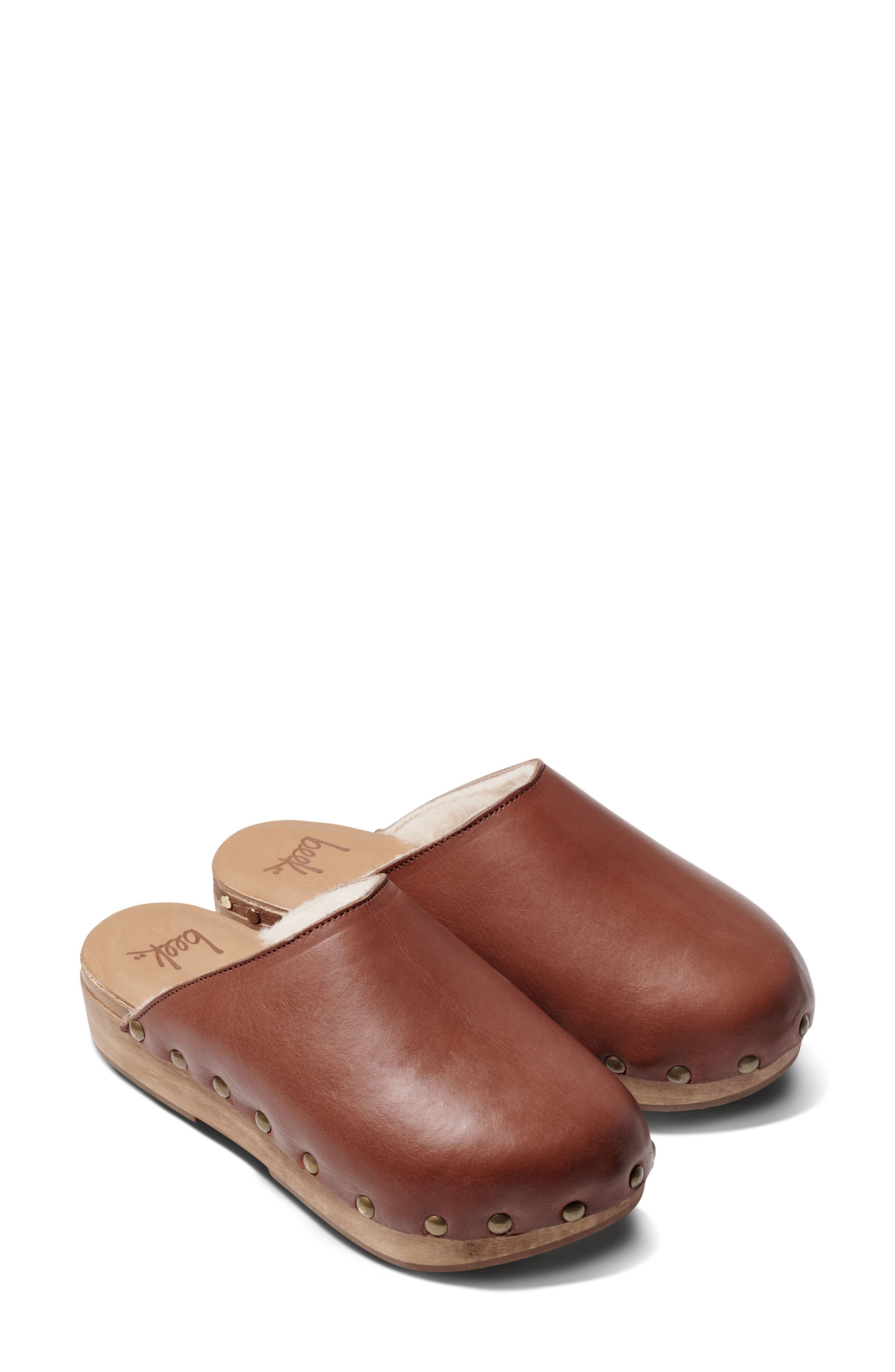 Beek Mallard Genuine Shearling Clog (Women) | Nordstromrack