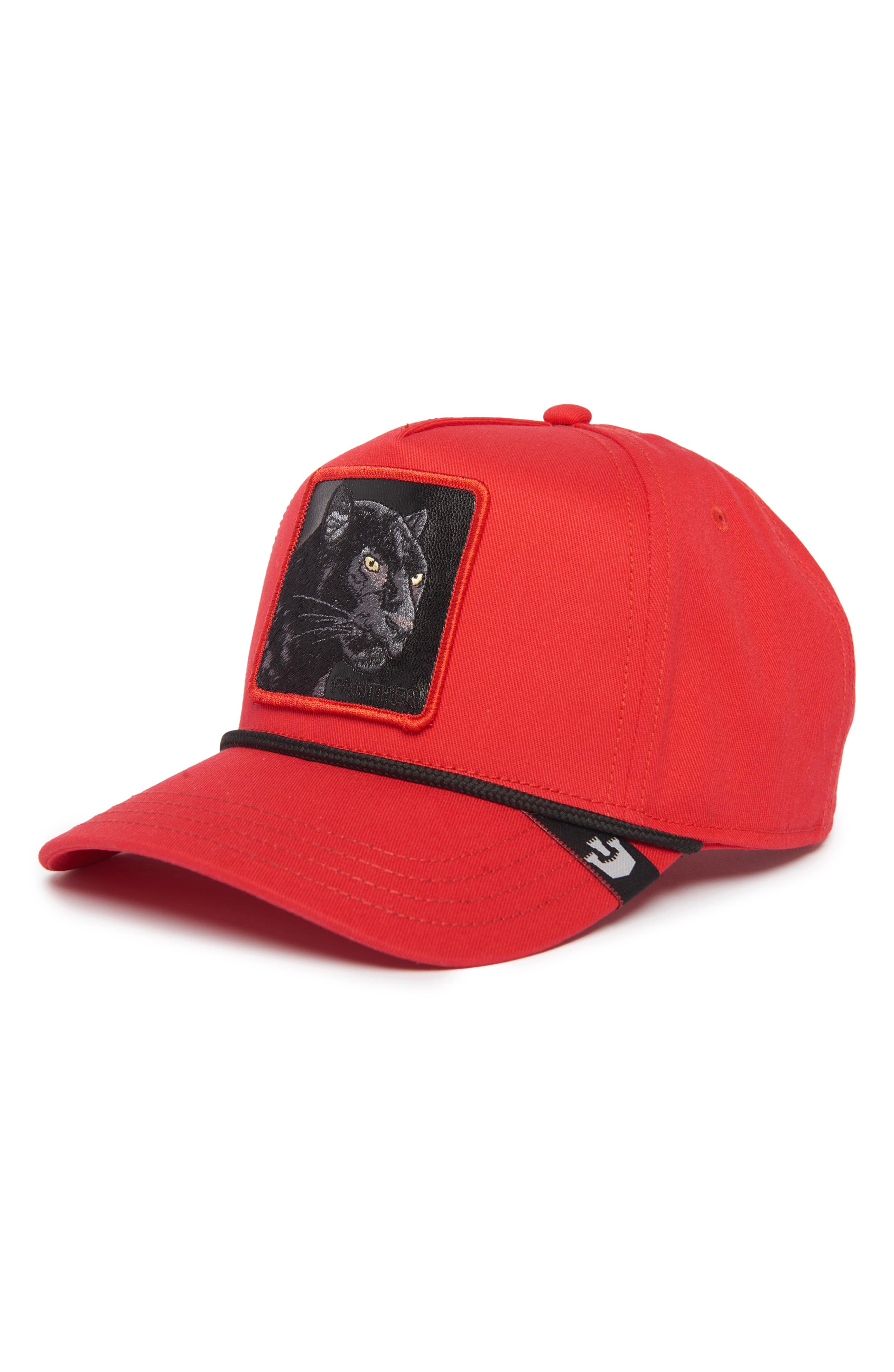 Goorin Bros. Panther 100 Embroidered Patch Denim Baseball Cap ...