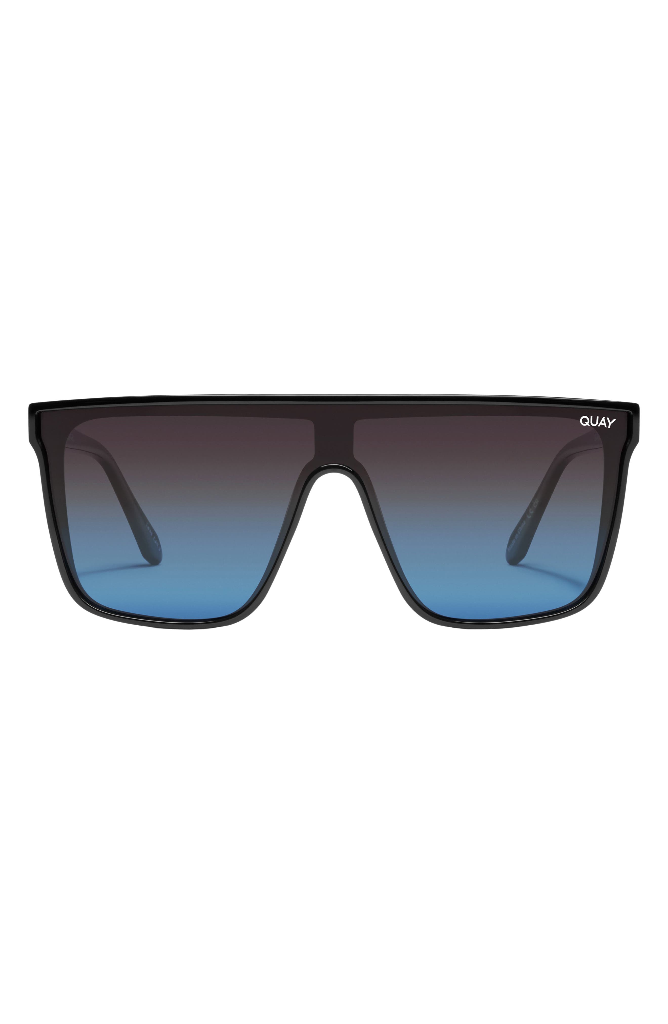 QUAY Nightfall Extra Large Polarized Shield Sunglasses | Nordstromrack