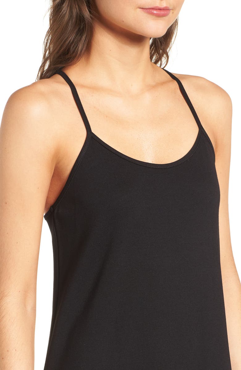 Leith Ruffle Midi Dress | Nordstromrack
