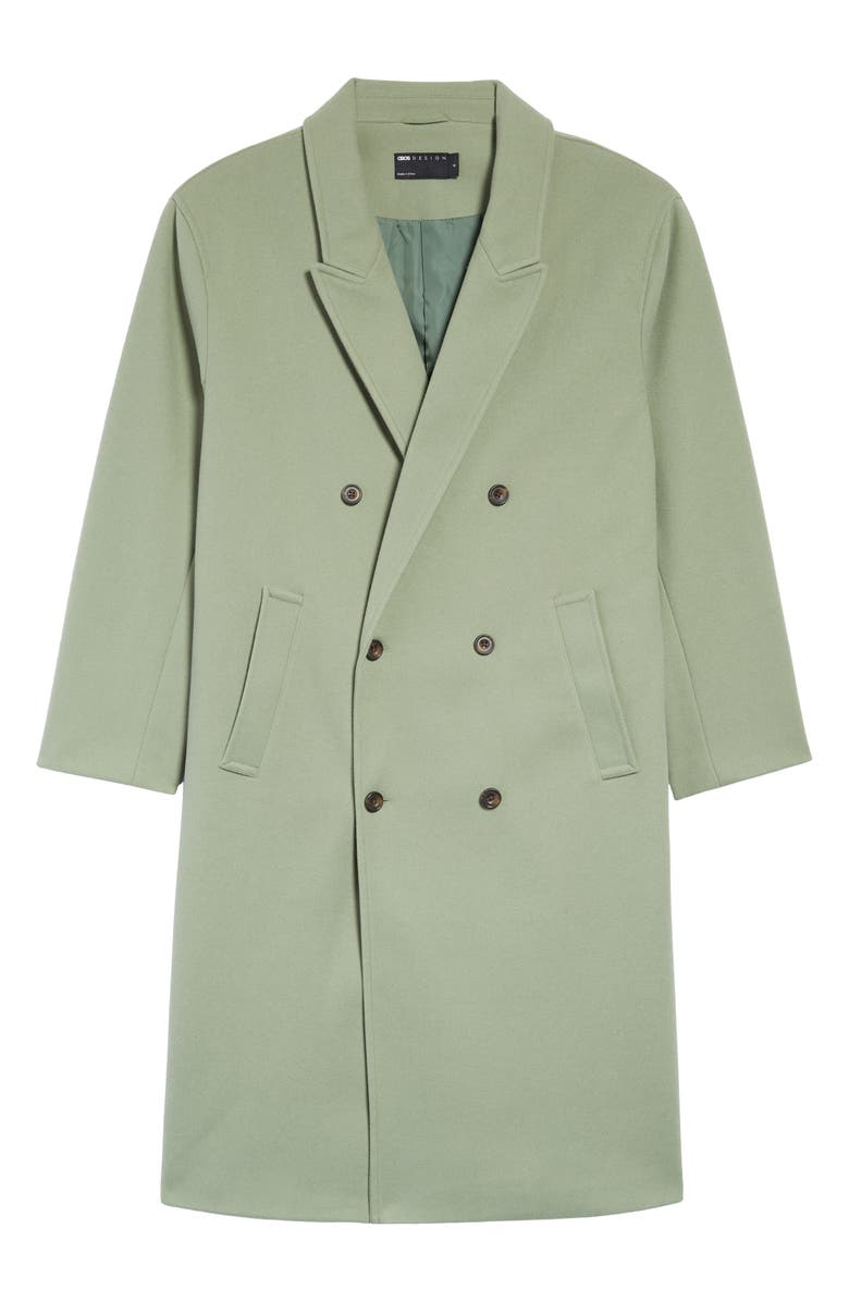 ASOS DESIGN Oversize Mix Coat | Nordstromrack