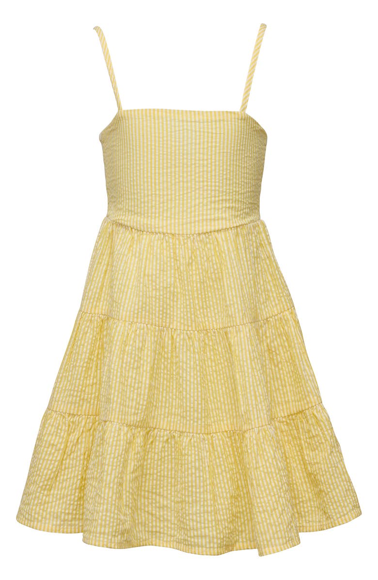 Snapper Rock Kids' Marigold Stripe Cover-Up Dress | Nordstromrack