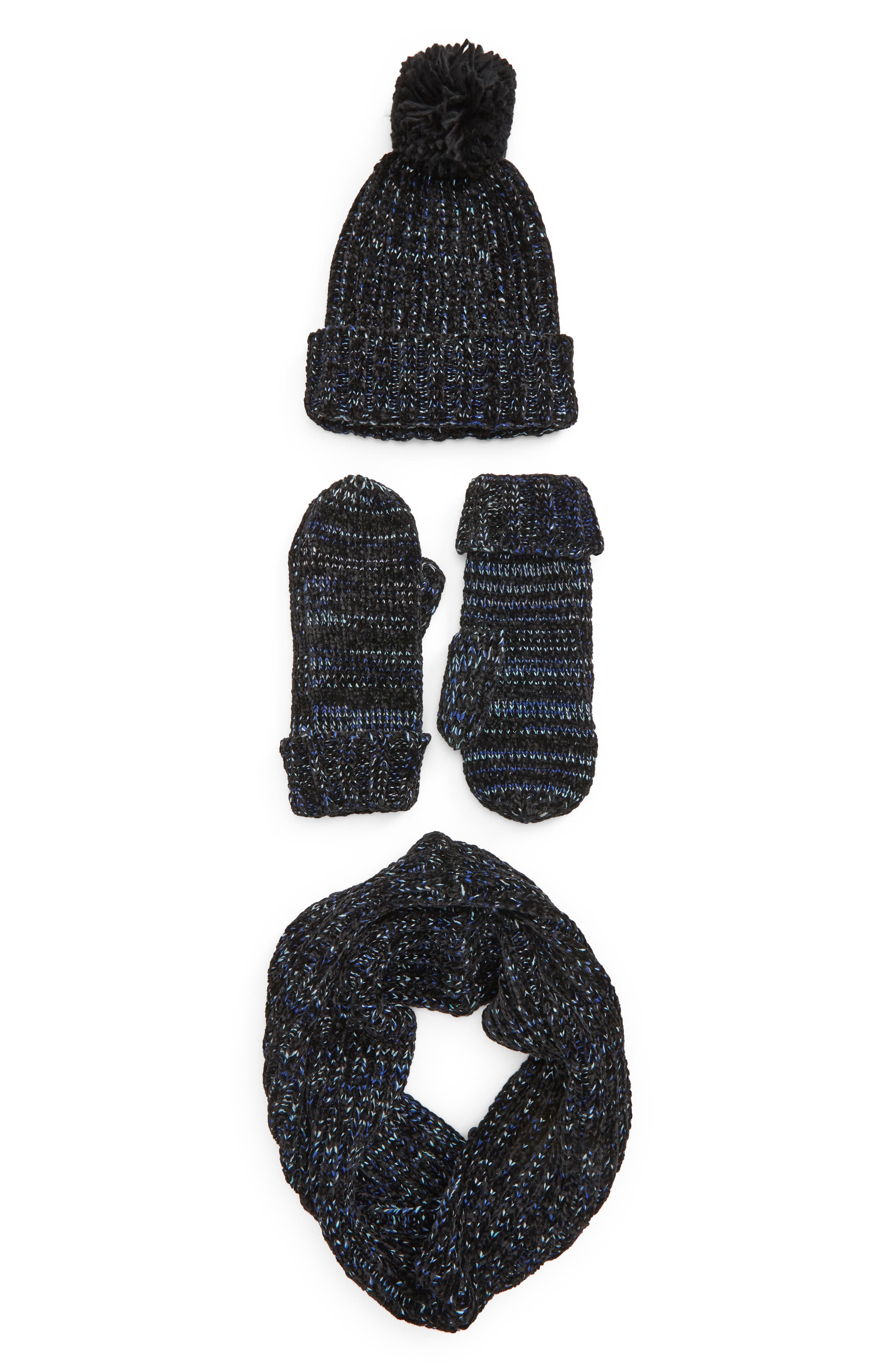 Nordstrom 3-Piece Beanie, Mittens & Snood Set | Nordstromrack
