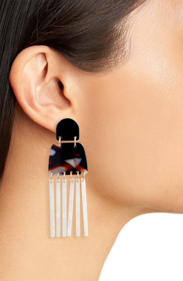 Lele Sadoughi Empire Fringe Drop Earrings | Nordstrom