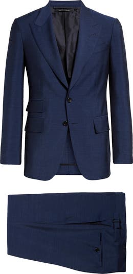 TOM FORD Shelton Cotton & Silk Fine Poplin Suit | Nordstrom TOM FORD Shelton Cotton & Silk Fine Poplin Suit | Nordstrom