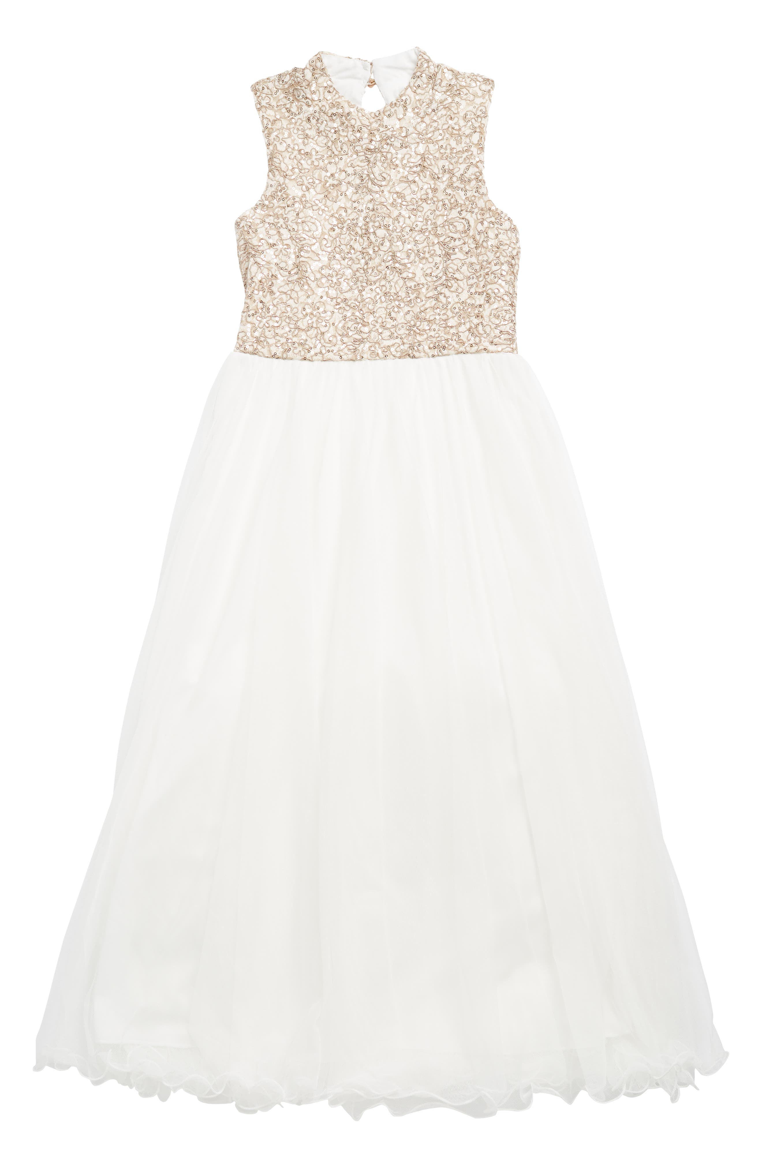 Speechless Kids' Two-Tone Sequined Gown | Nordstromrack