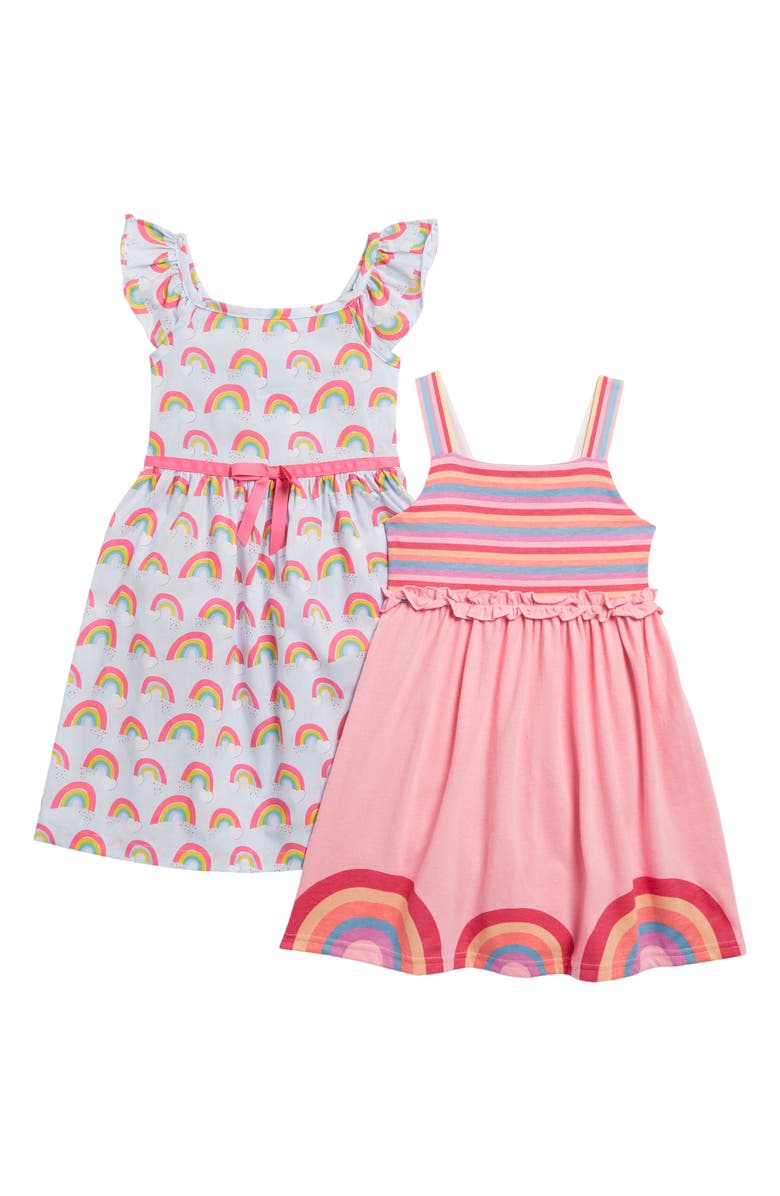 BLUEBERRY Kids' Assorted 2-Pack Rainbow Dresses | Nordstromrack