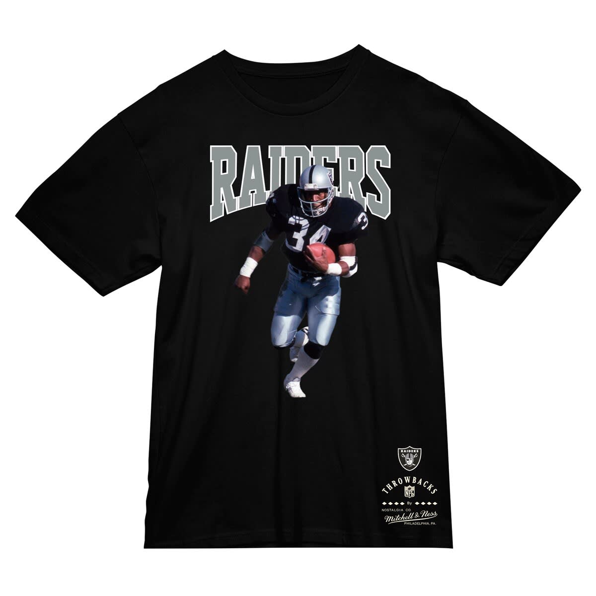 Mitchell & Ness Men's Mitchell & Ness Bo Jackson Black Las Vegas ...