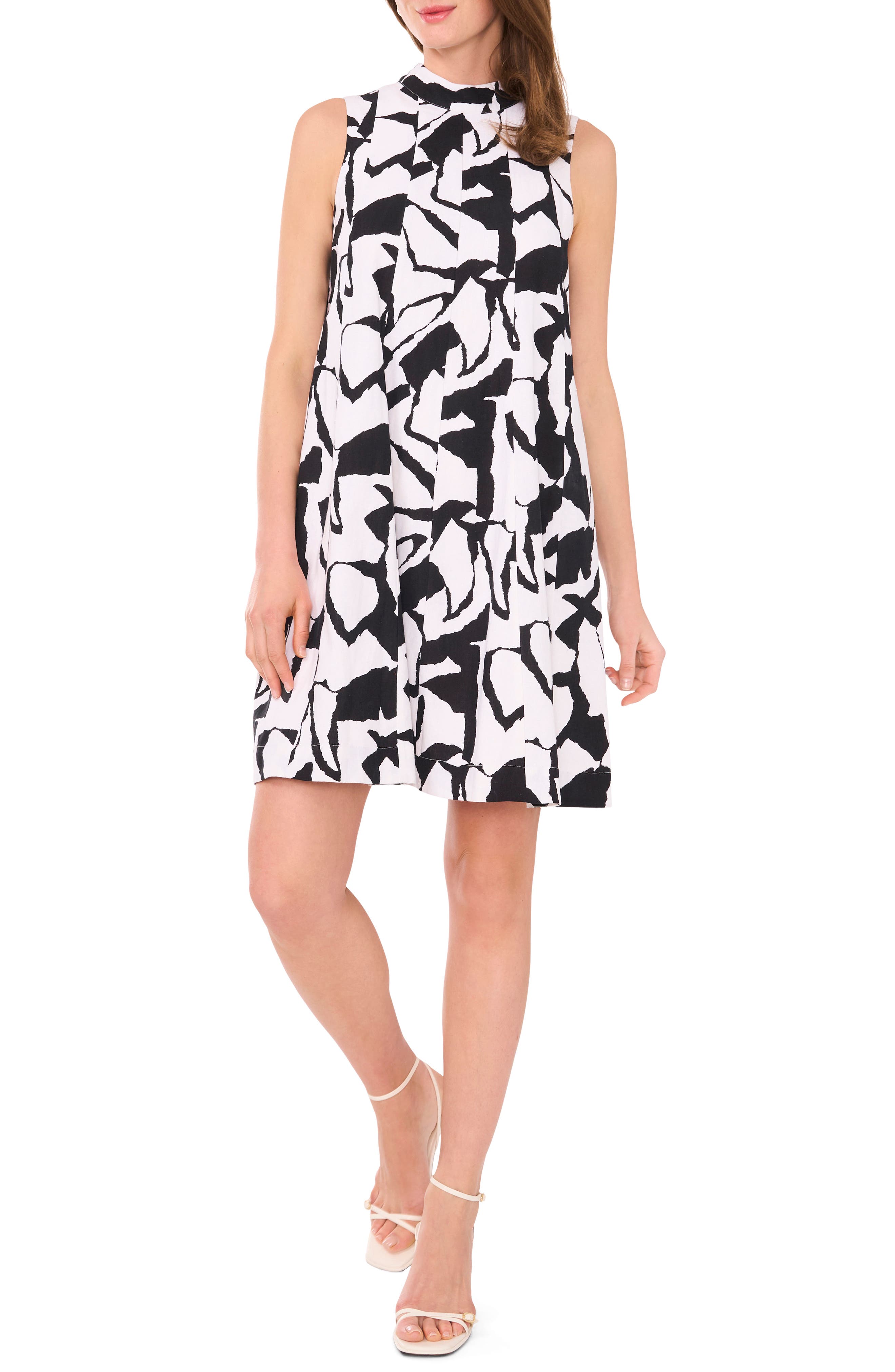 Halogen® High Neck Trapeze Dress | Nordstromrack