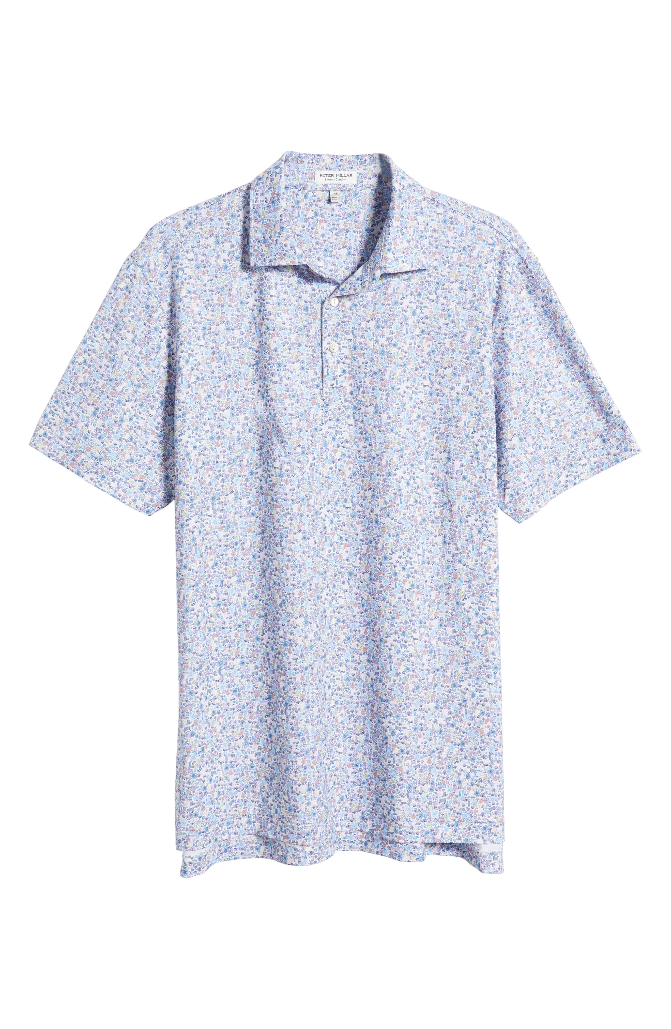 Peter Millar Groovy Performance Golf Polo | Nordstrom