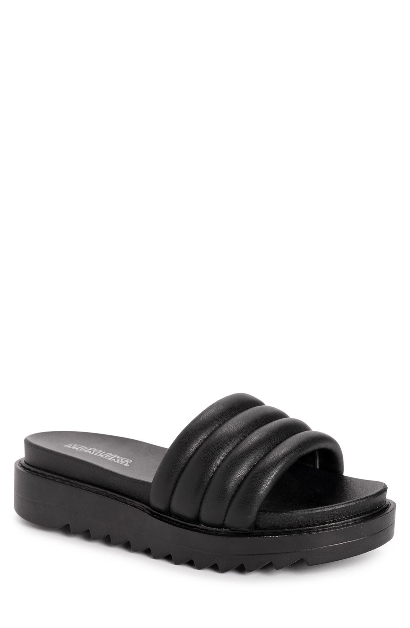 MUK LUKS Sun Catcher Slide Sandal (Women) | Nordstromrack