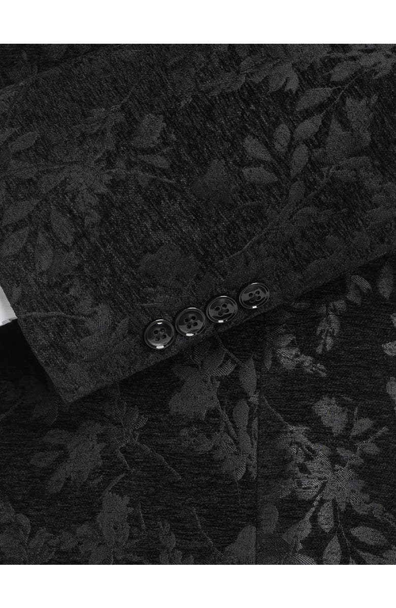 Tallia Big & Tall Velvet Floral Sport Coat | Nordstrom