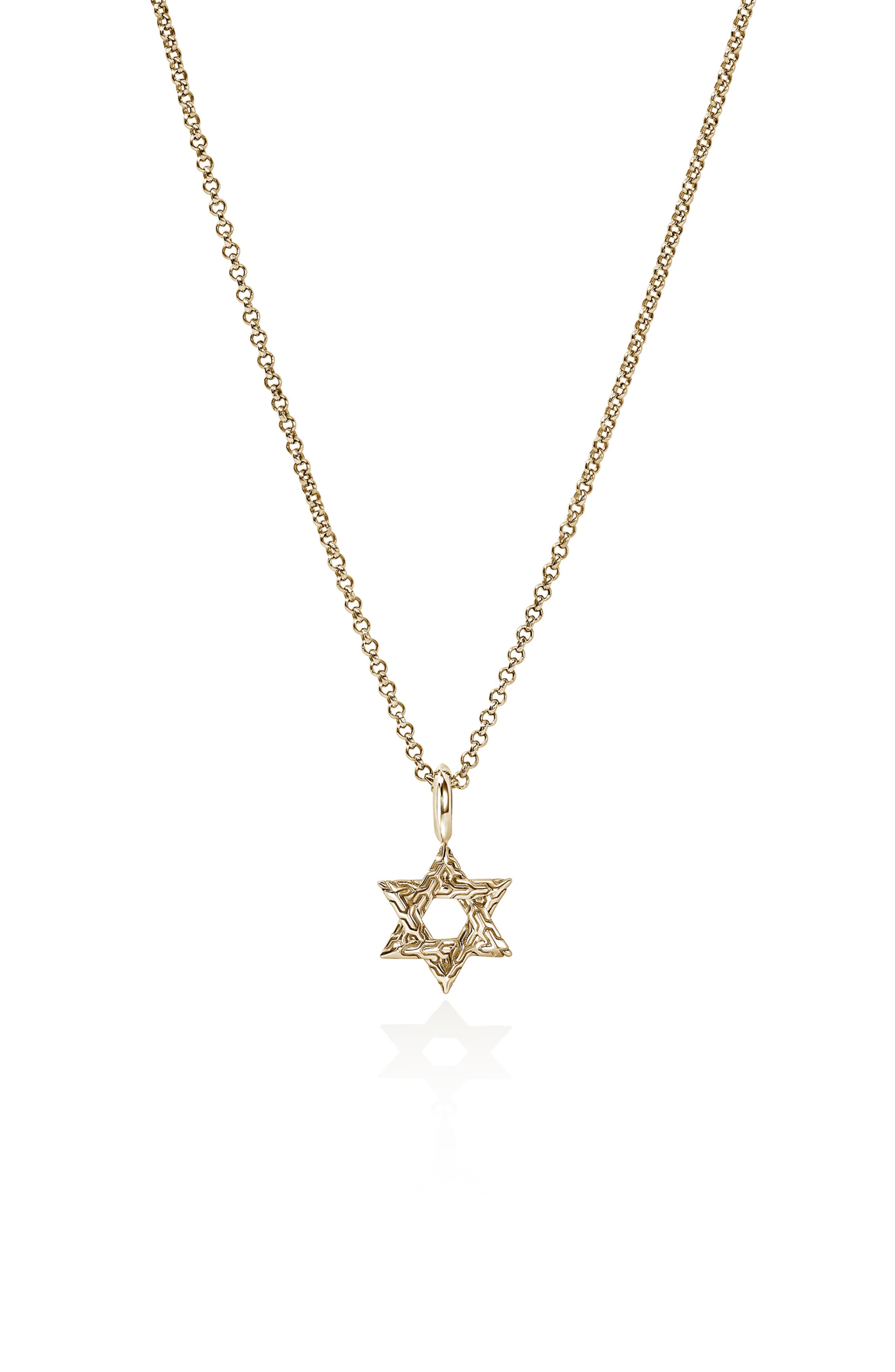 John Hardy JH Essentials Star of David Pendant Necklace | Nordstrom