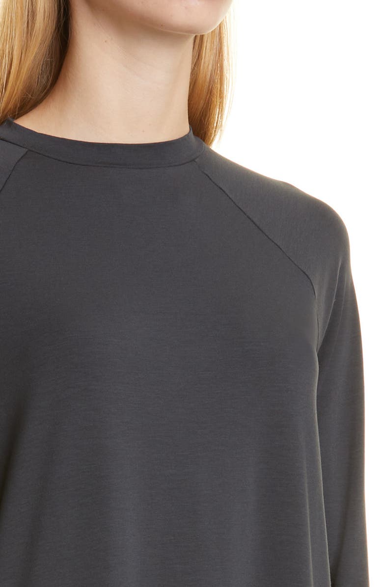 Eileen Fisher Crewneck Raglan Long Sleeve Dress | Nordstromrack
