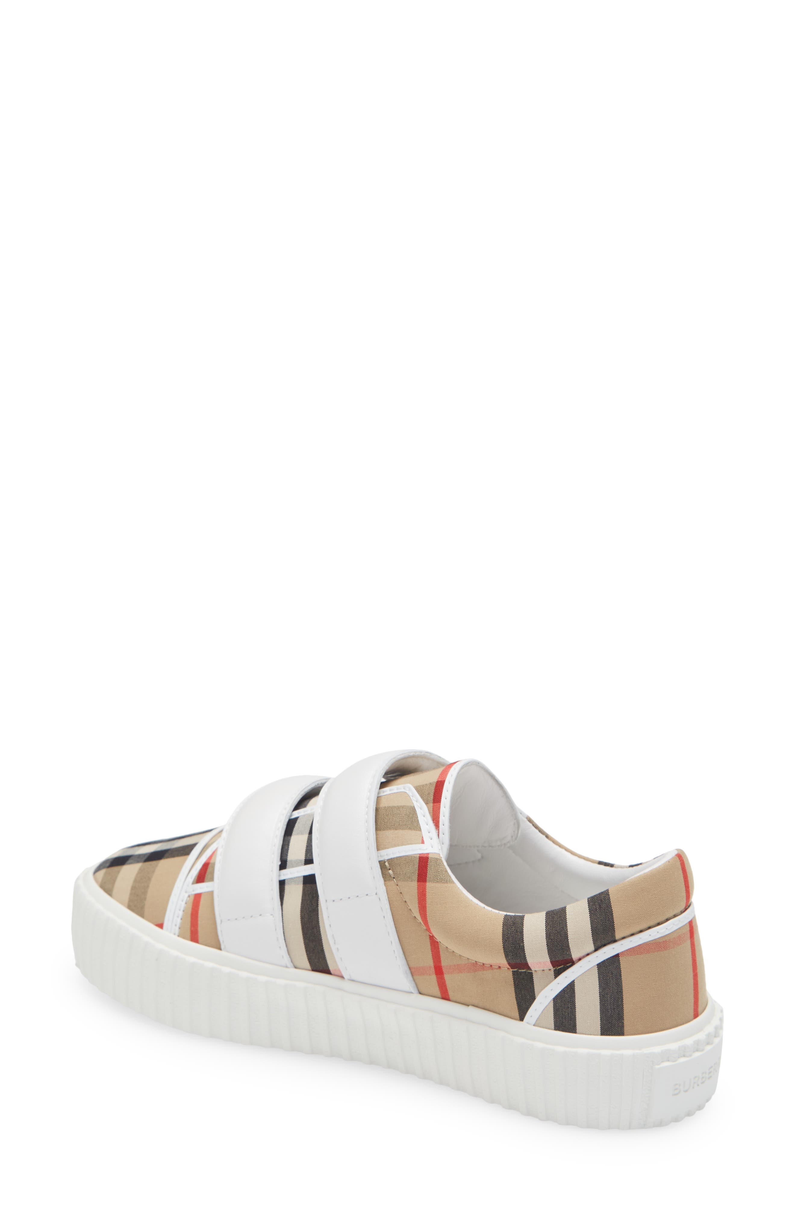 Burberry Kids' Mark Check Sneaker | Nordstromrack