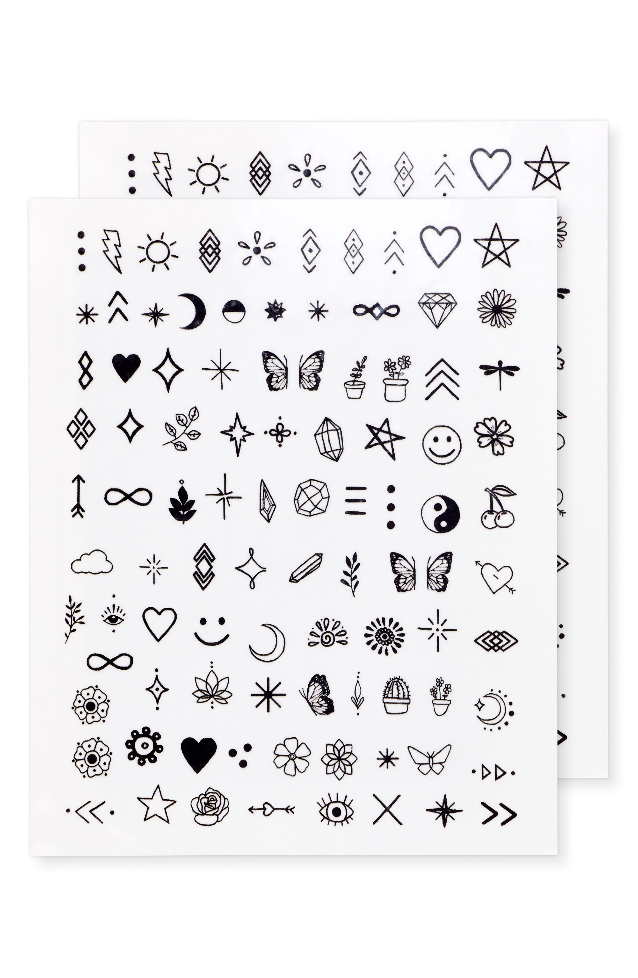 INKED by Dani Nail Art Pack Temporary Tattoos | Nordstromrack