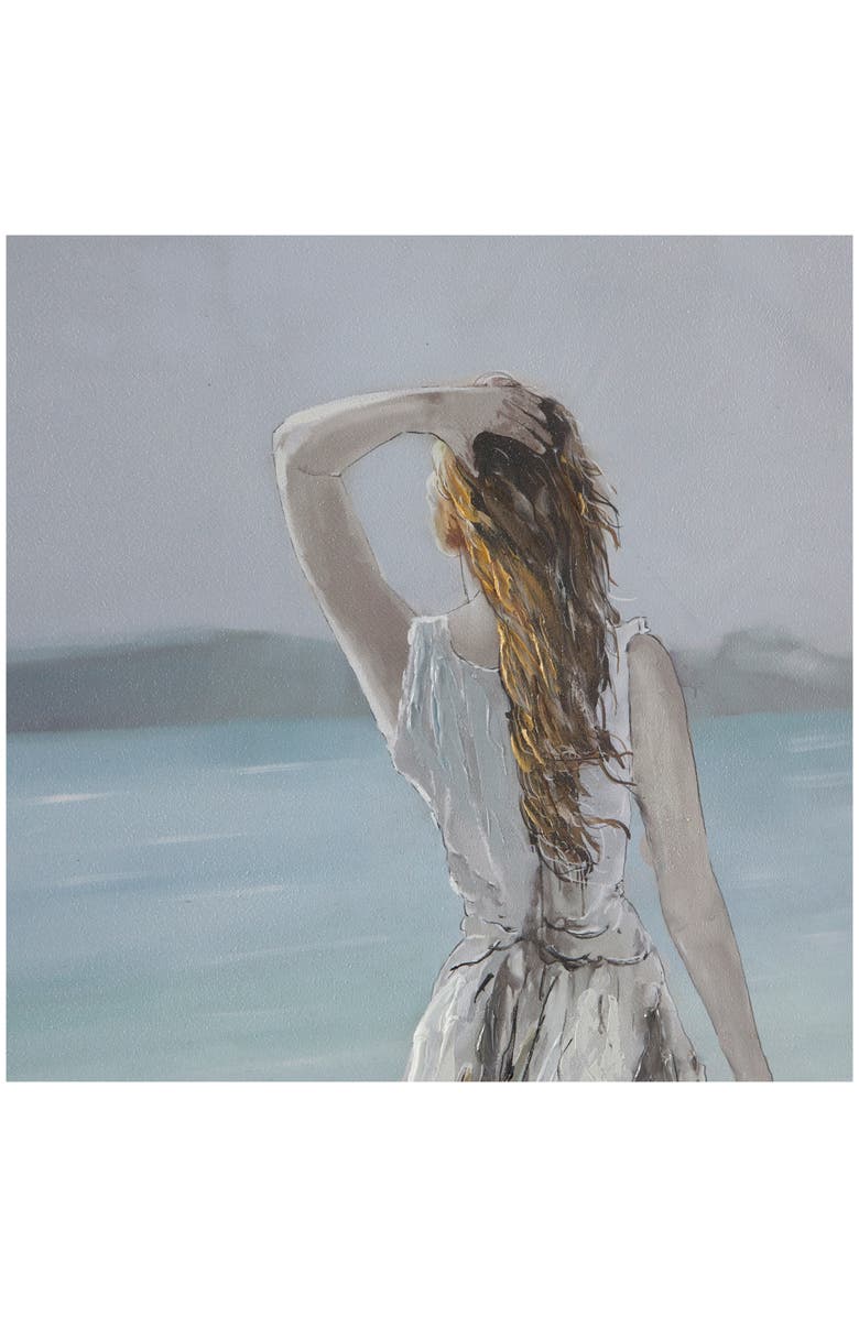 WILLOW ROW Beach Canvas Framed Wall Art | Nordstromrack