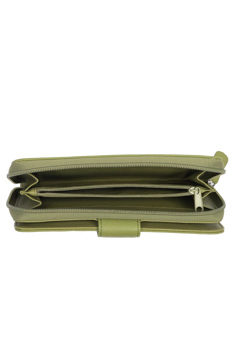 MUNDI SMALL LEATHER GOODS Leather Zip Tab Wallet | Nordstromrack