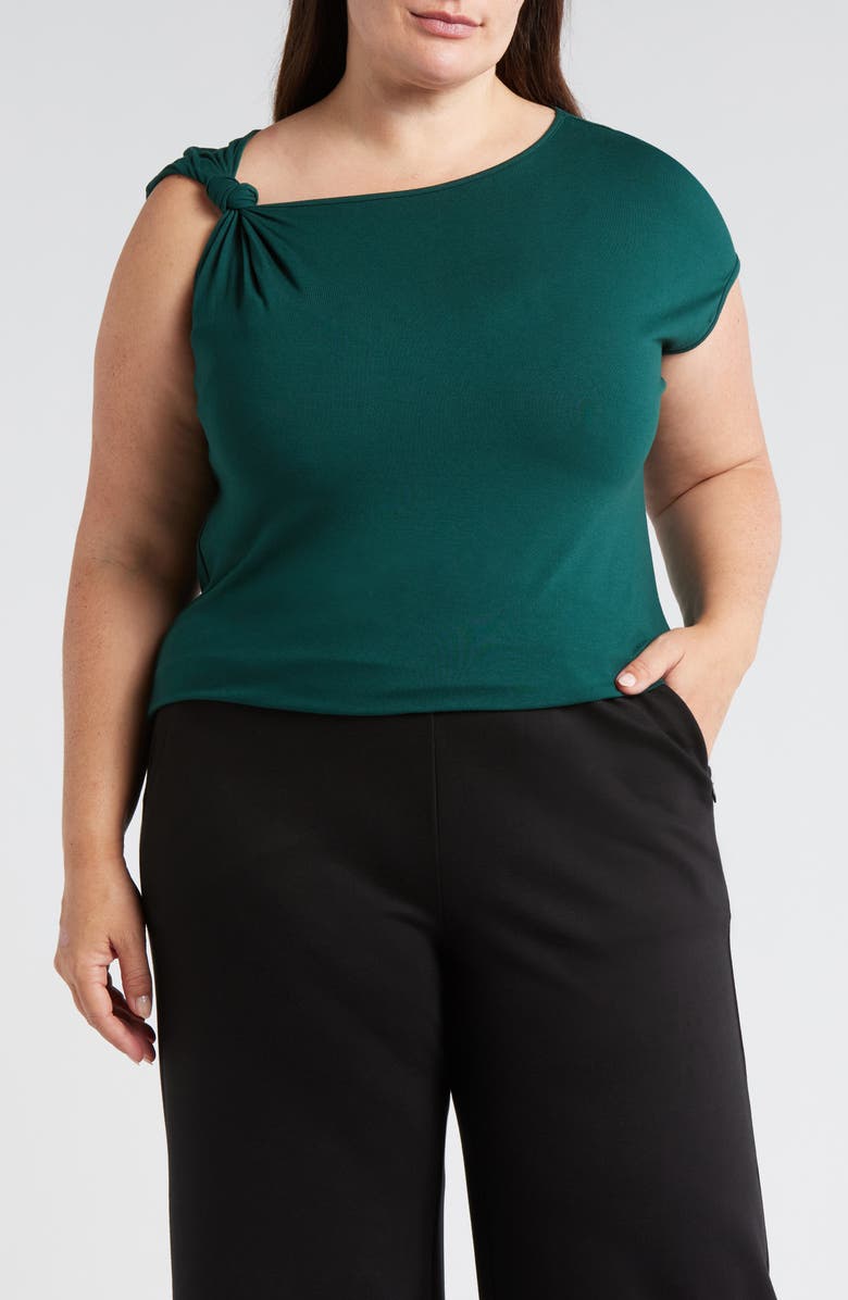 Universal Standard Estella Knot Shoulder Jersey Top | Nordstrom