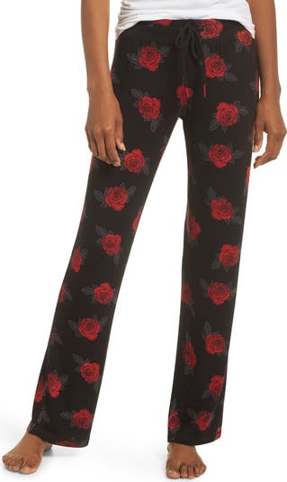 PJ Salvage True Love Rose Sweatpants | Nordstromrack