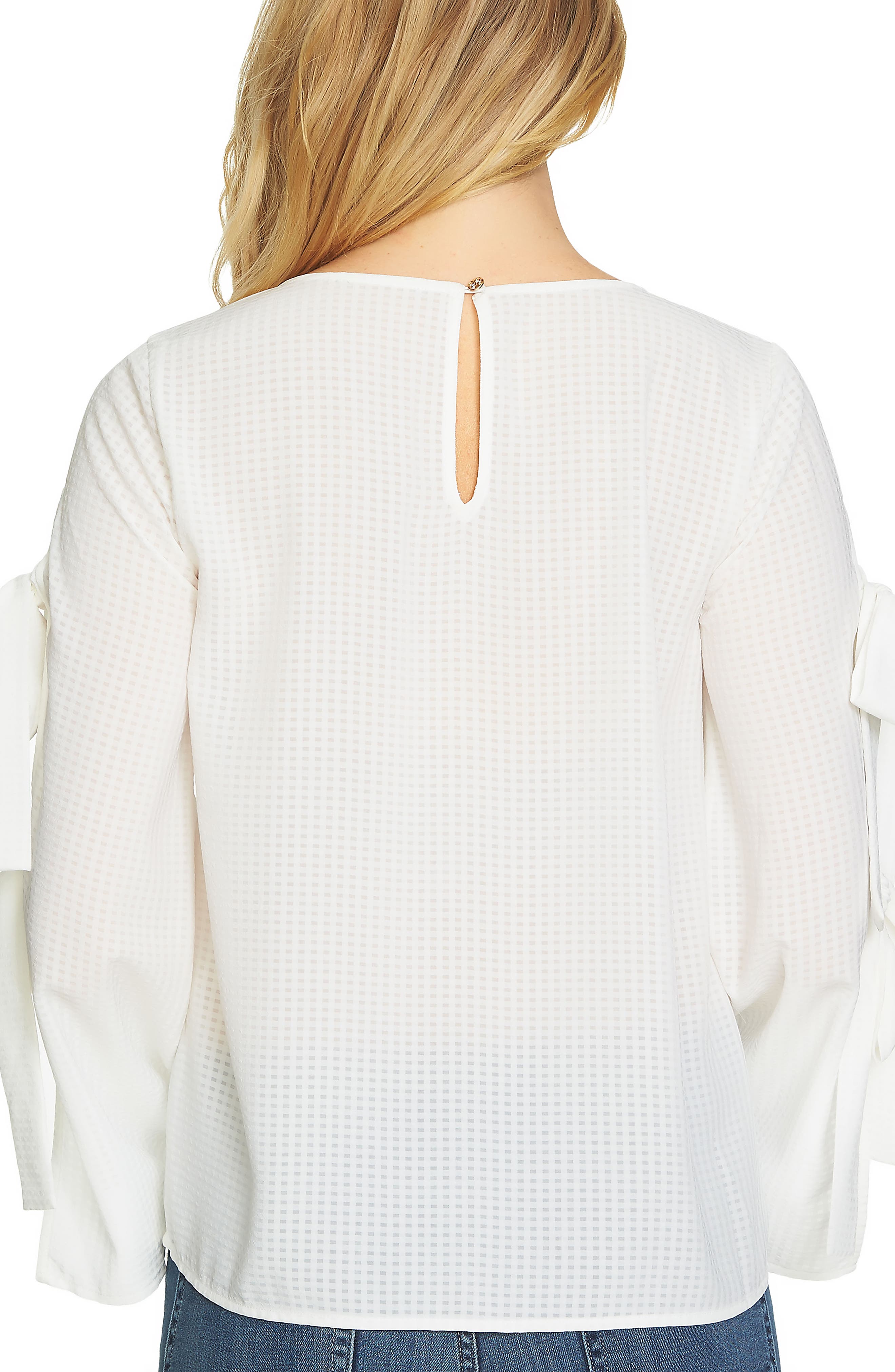 CeCe Split Bell Sleeve Blouse | Nordstrom