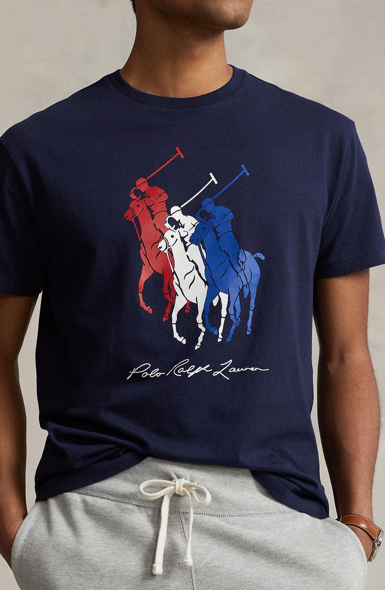 Polo Ralph Lauren Big Pony Cotton Jersey Graphic T-Shirt | Nordstrom