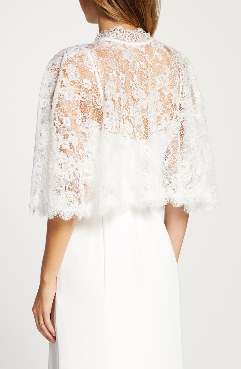 Tadashi Shoji Floral Lace Capelet | Nordstrom