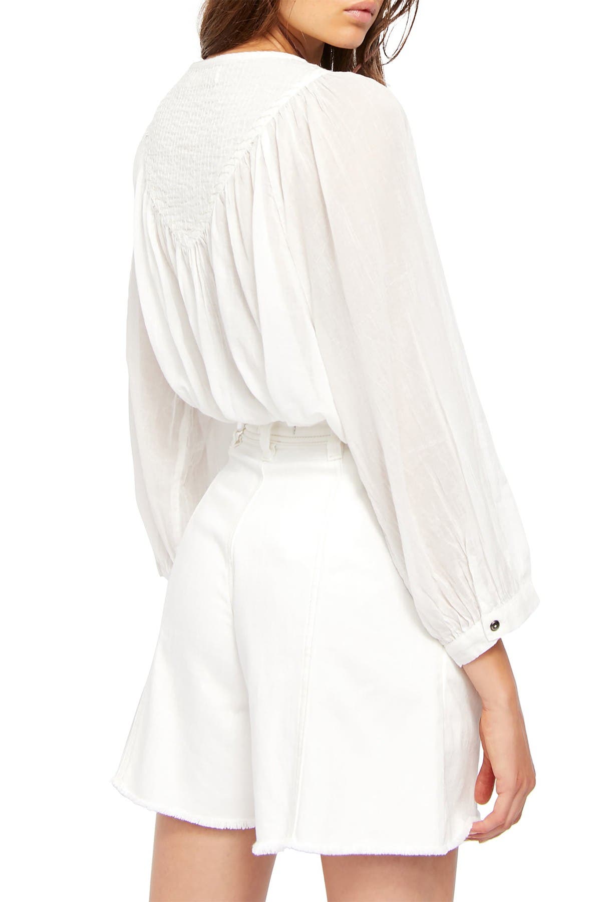 Free People Cool Meadow Peasant Top | Nordstromrack