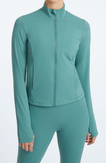 YogaWorks Zip Front Performance Jacket | Nordstromrack