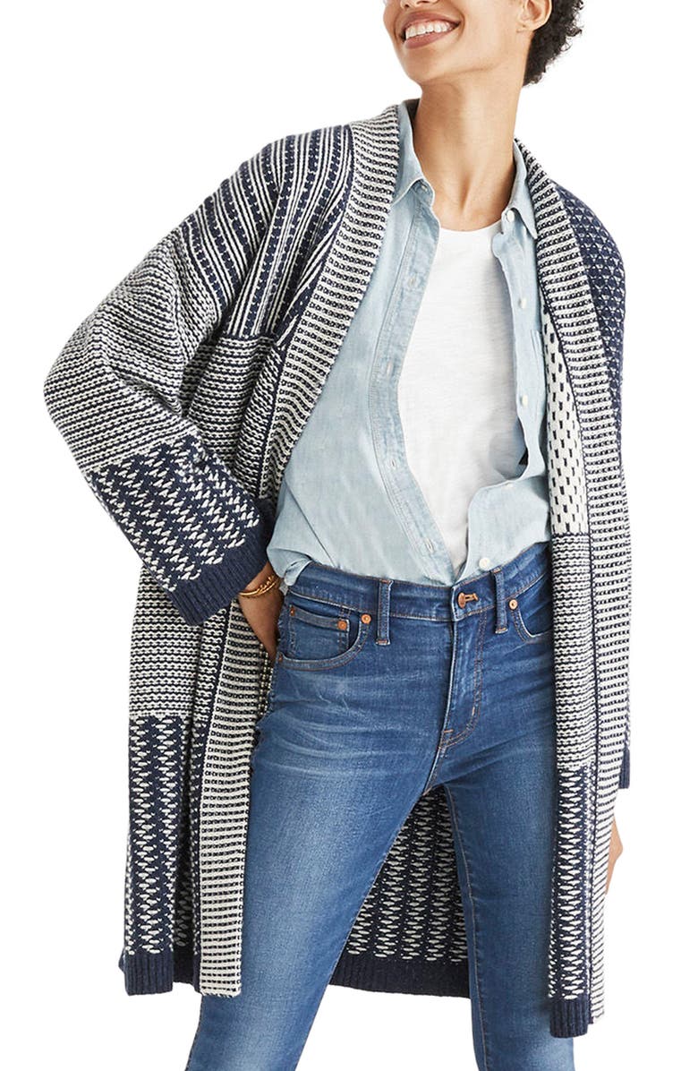 Madewell Patchwork Collage Cardigan | Nordstromrack