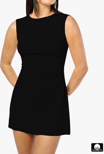 WeWoreWhat Ruched Muscle Tank Mini Dress | Nordstrom