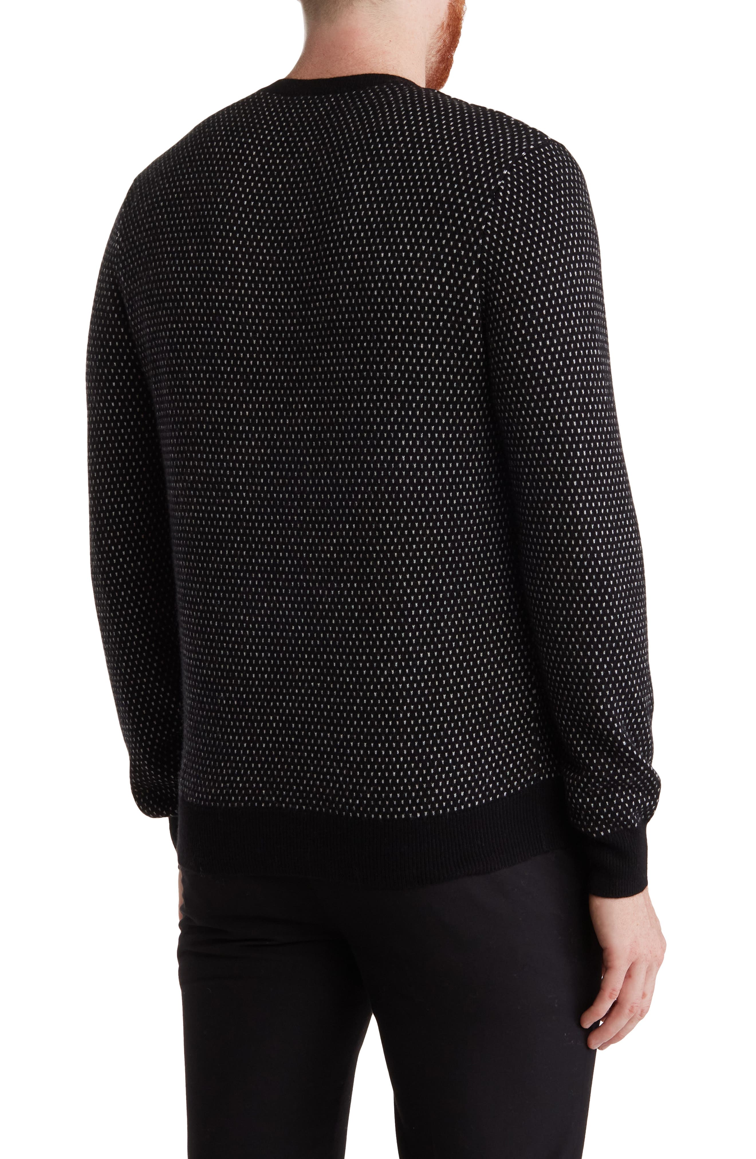 KIER & J Textured Crew Neck Sweater | Nordstromrack