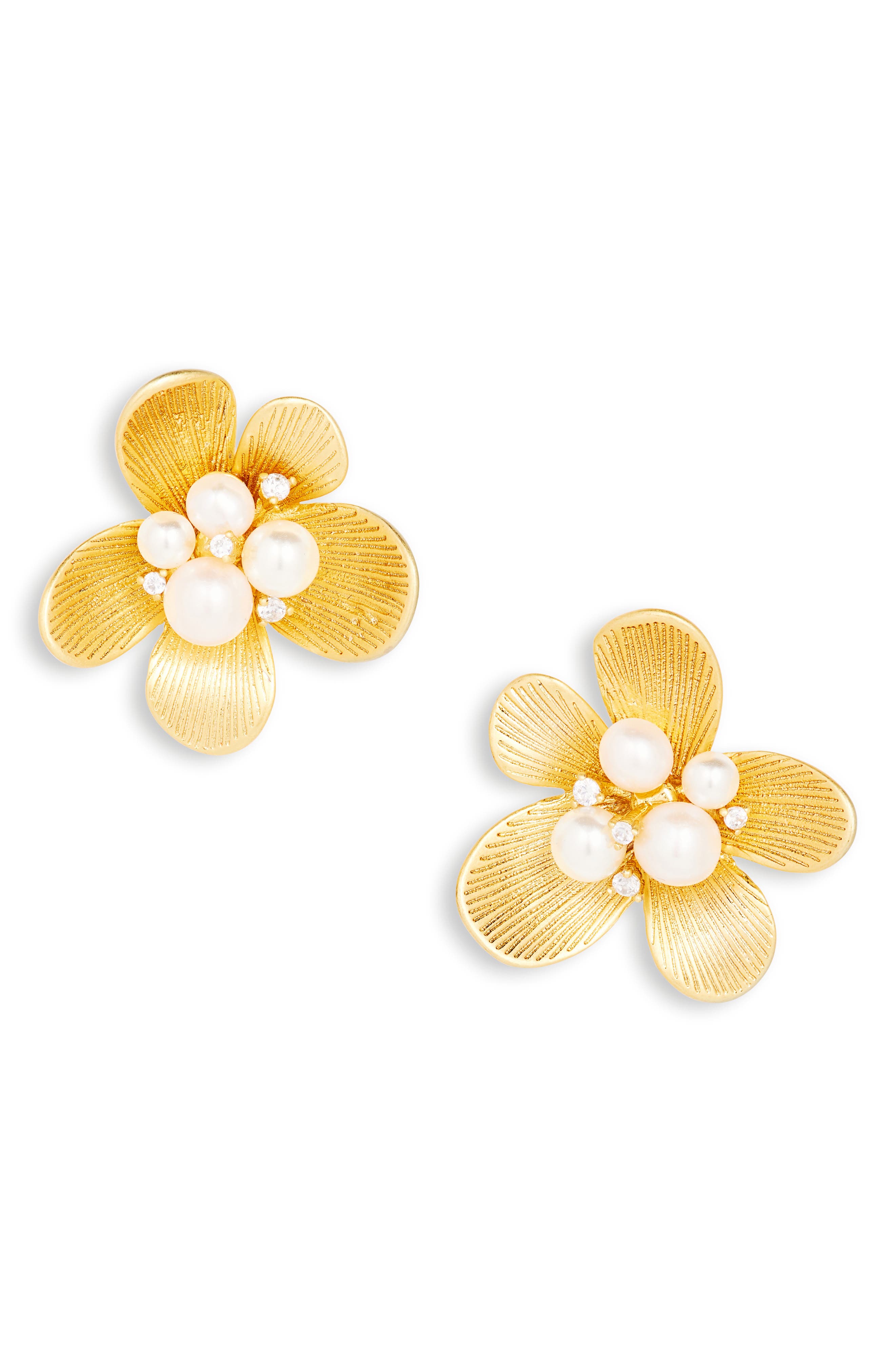 KATE SPADE SATURDAY garden party stud earrings | Nordstromrack