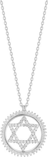 SPHERA MILANO CZ Star of David Necklace | Nordstromrack