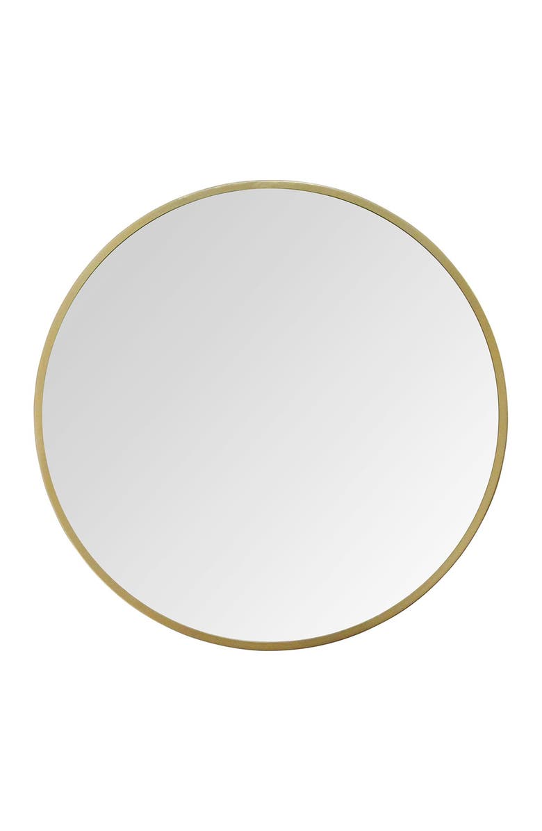 STRATTON HOME DECOR 28" Aubrey Gold Metal Wall Mirror | Nordstromrack
