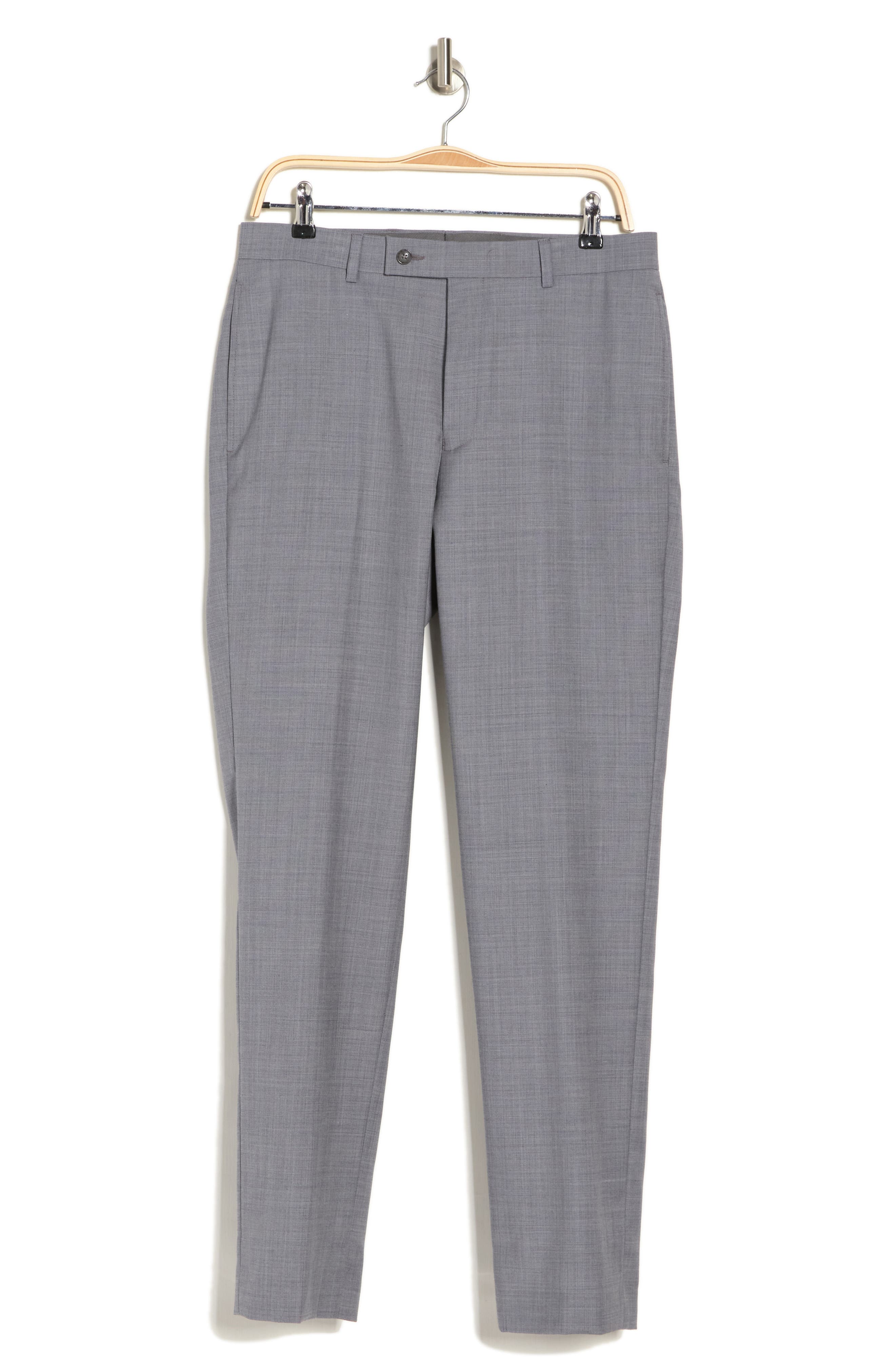 Calvin Klein Medium Grey Slim Stretch Suit Pants | Nordstromrack