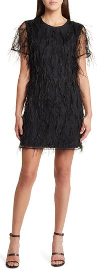 Milly Rana Feather Minidress | Nordstrom