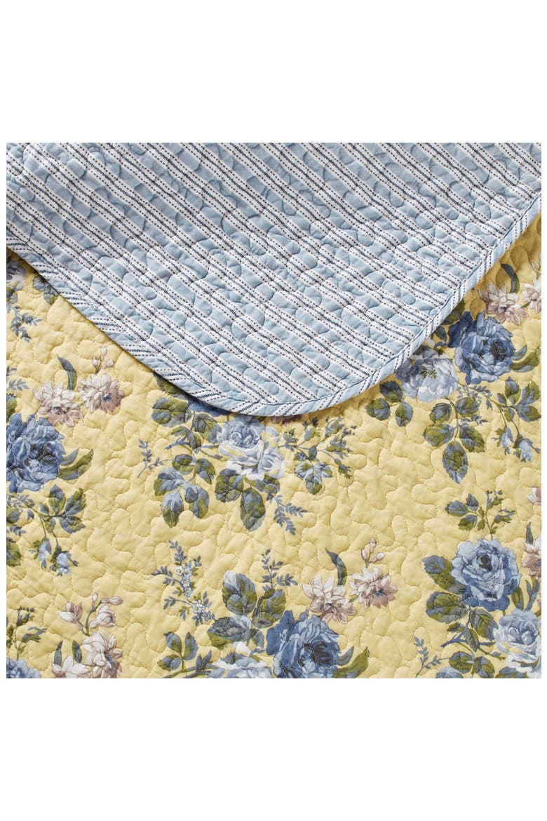 Yellow Floral Twin Quilt & Sham Set | Nordstromrack