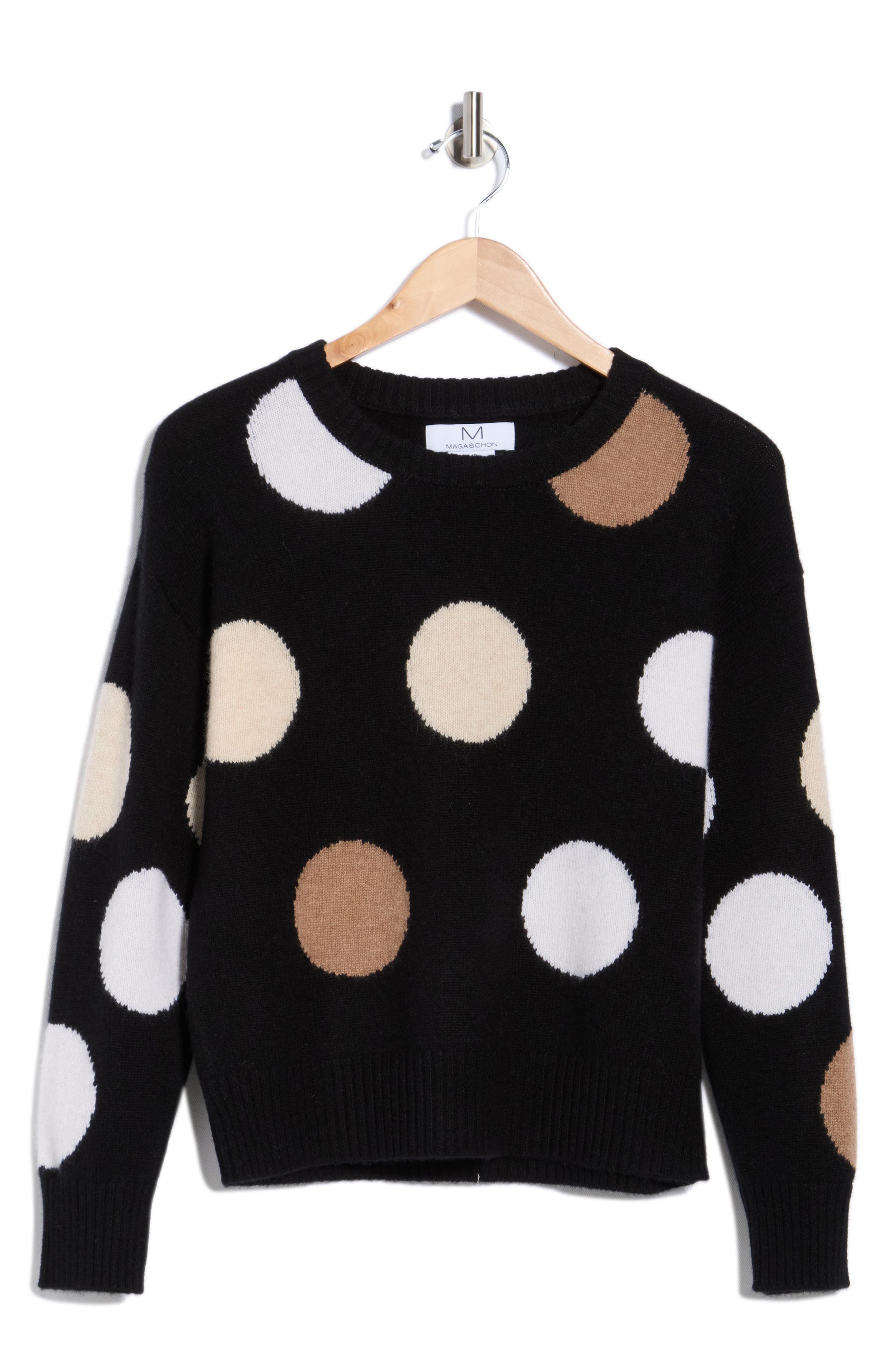 Magaschoni Polka Dot Cashmere Sweater | Nordstromrack