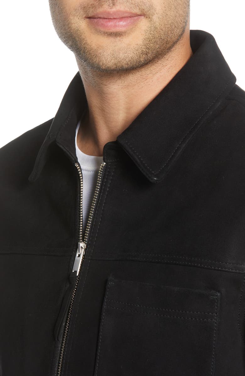 BLDWN Sedgwick Regular Fit Suede Jacket | Nordstrom