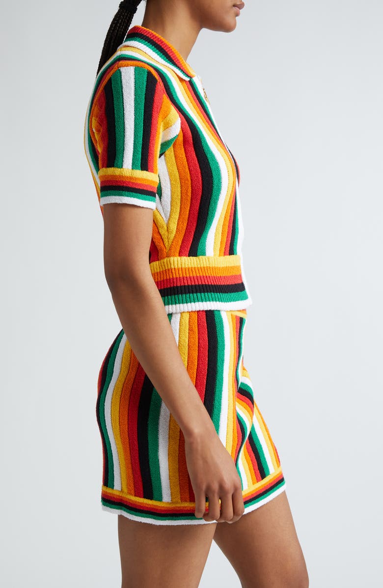 Casablanca Stripe Cotton Terry Top | Nordstromrack