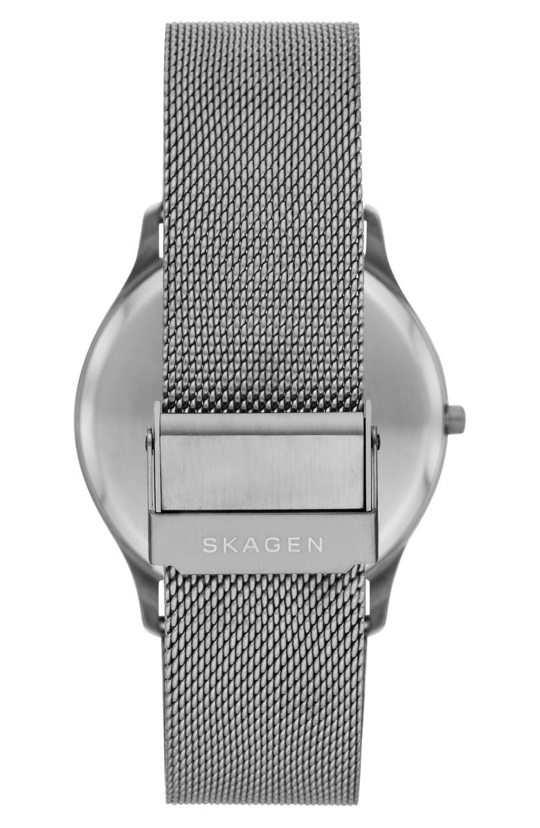 Skagen Jorn Three-Hand Quartz Mesh Strap Watch, 41mm | Nordstromrack