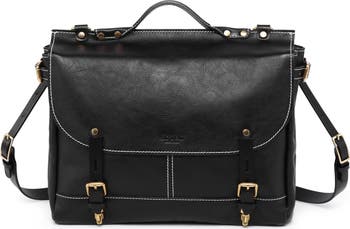 OLD TREND Sandstorm Leather Messenger Bag | Nordstromrack