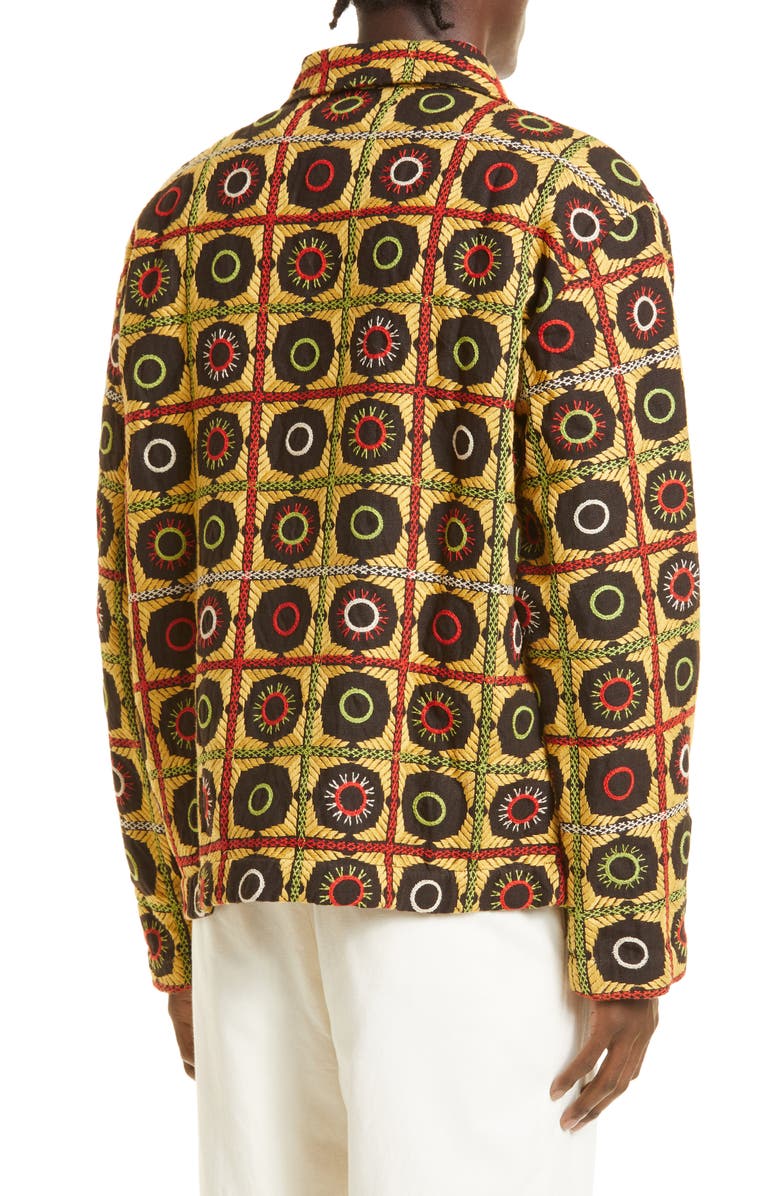 Bode Circle Embroidered Jacket | Nordstrom
