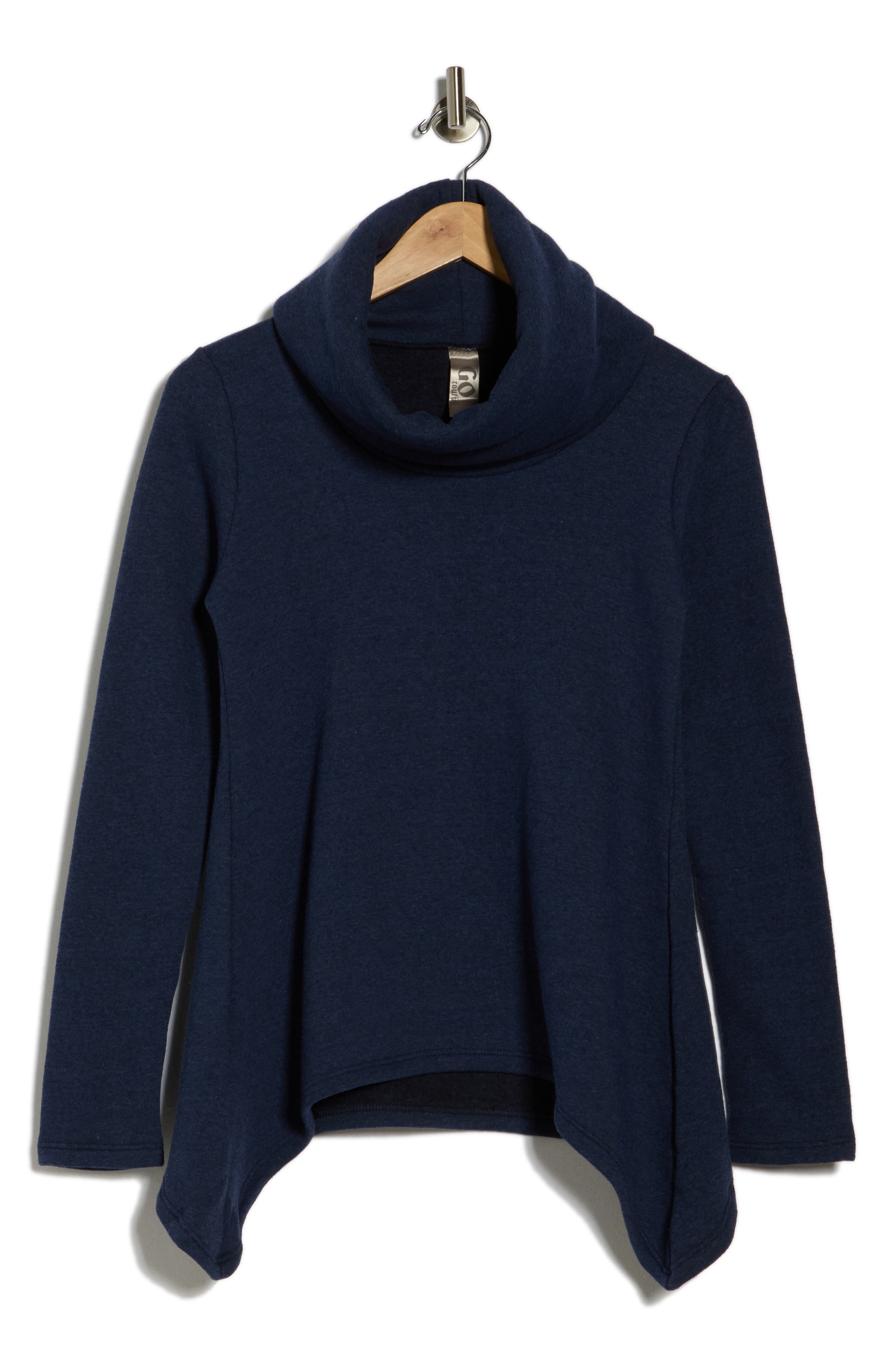 Turtleneck Asymmetric Sweater (Women) | Nordstromrack