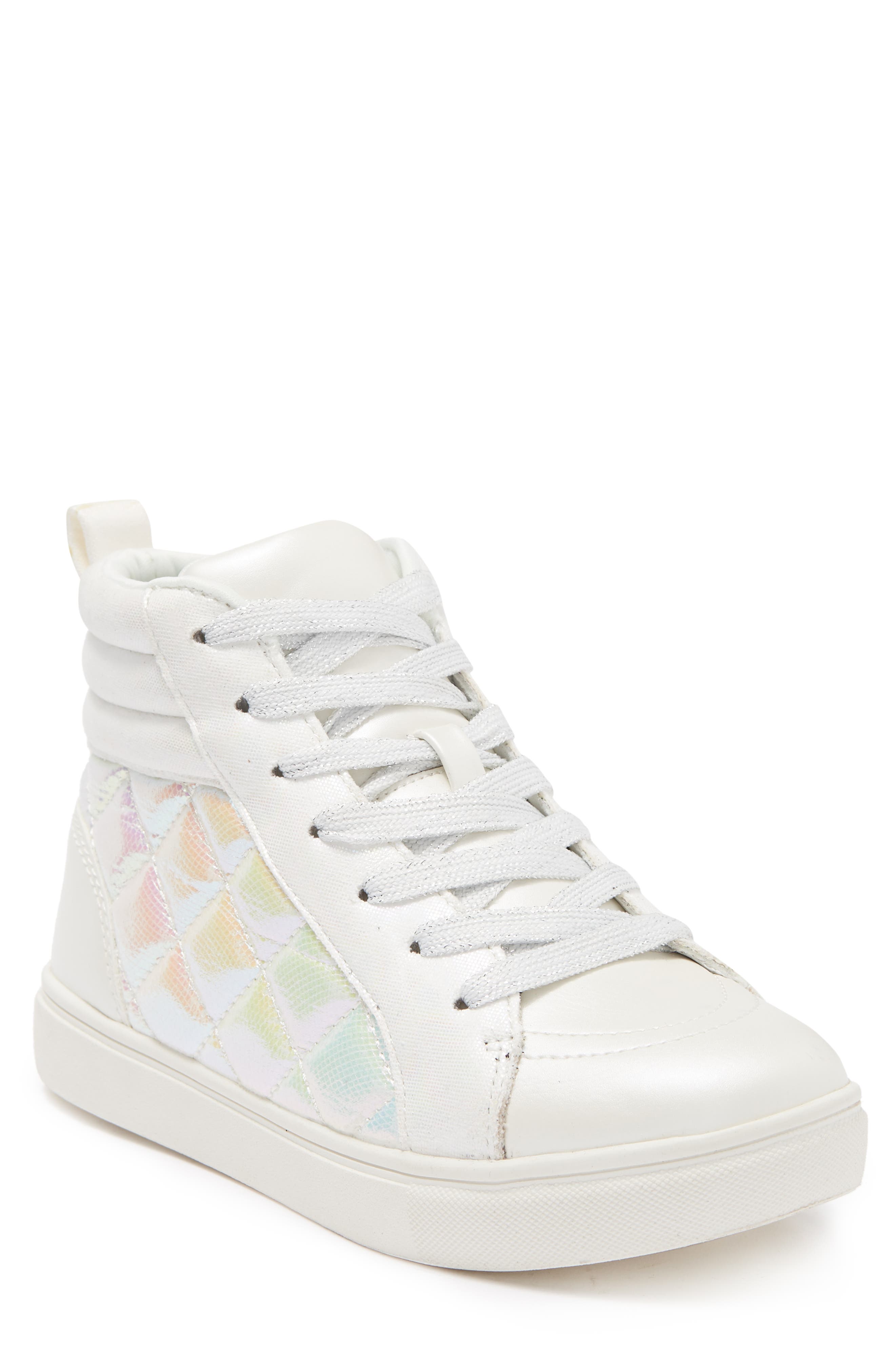Steve Madden Mqutee Tie-Dye Metallic High Top Sneaker | Nordstromrack