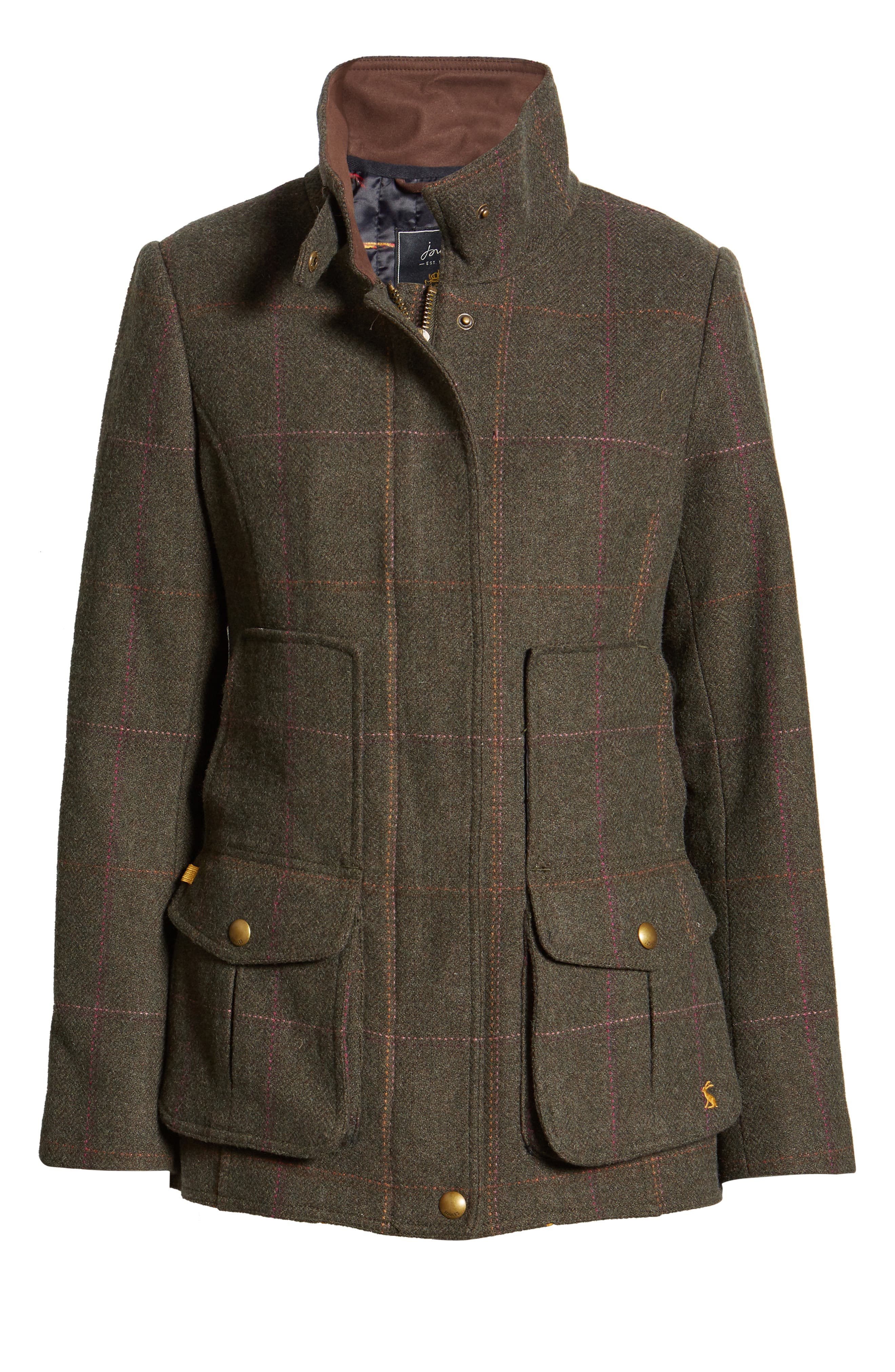 Joules Wool Blend Tweed Field Coat | Nordstrom